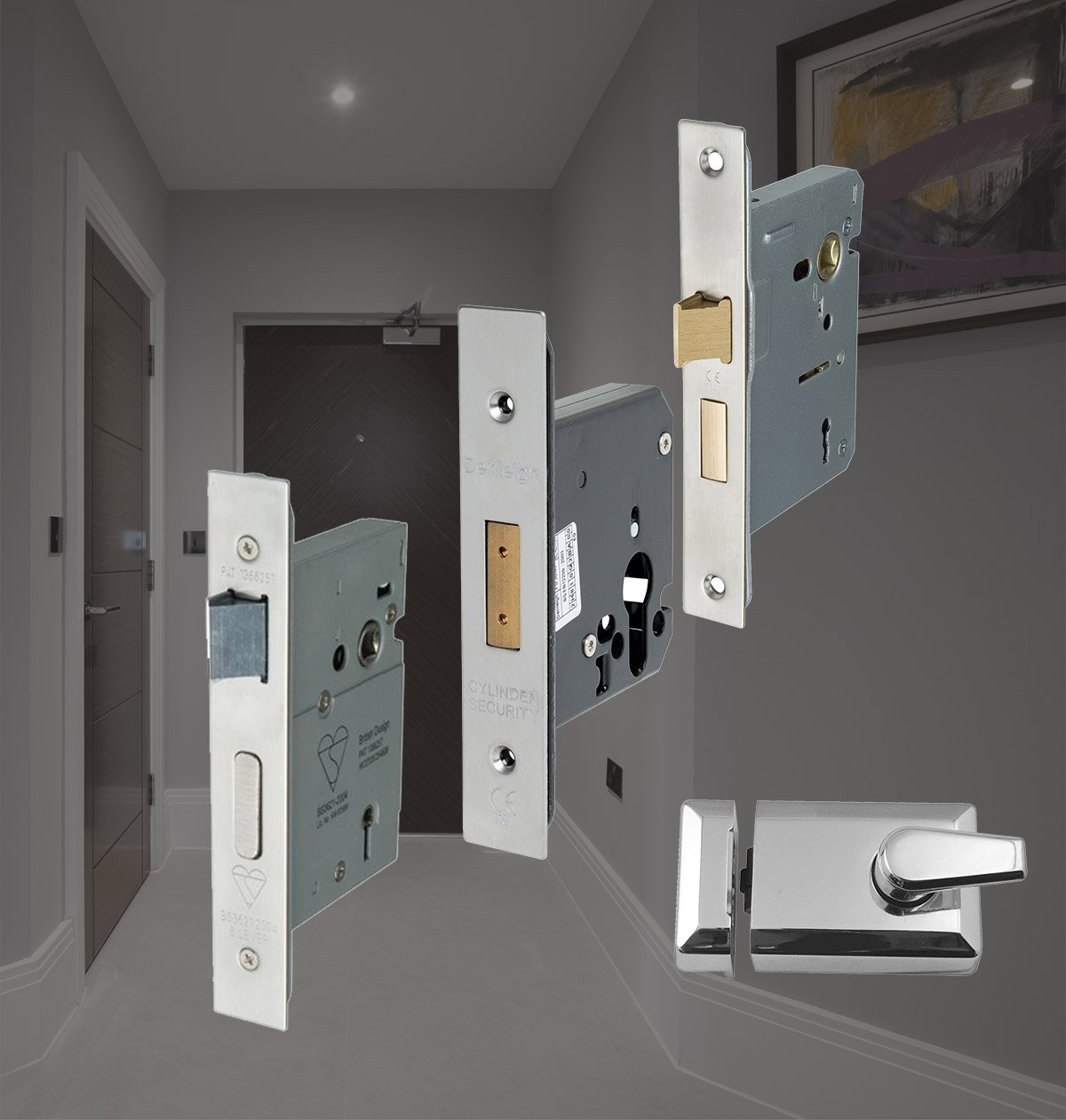 Door Security with high-quality locks and latches - Safe Door Locks ...